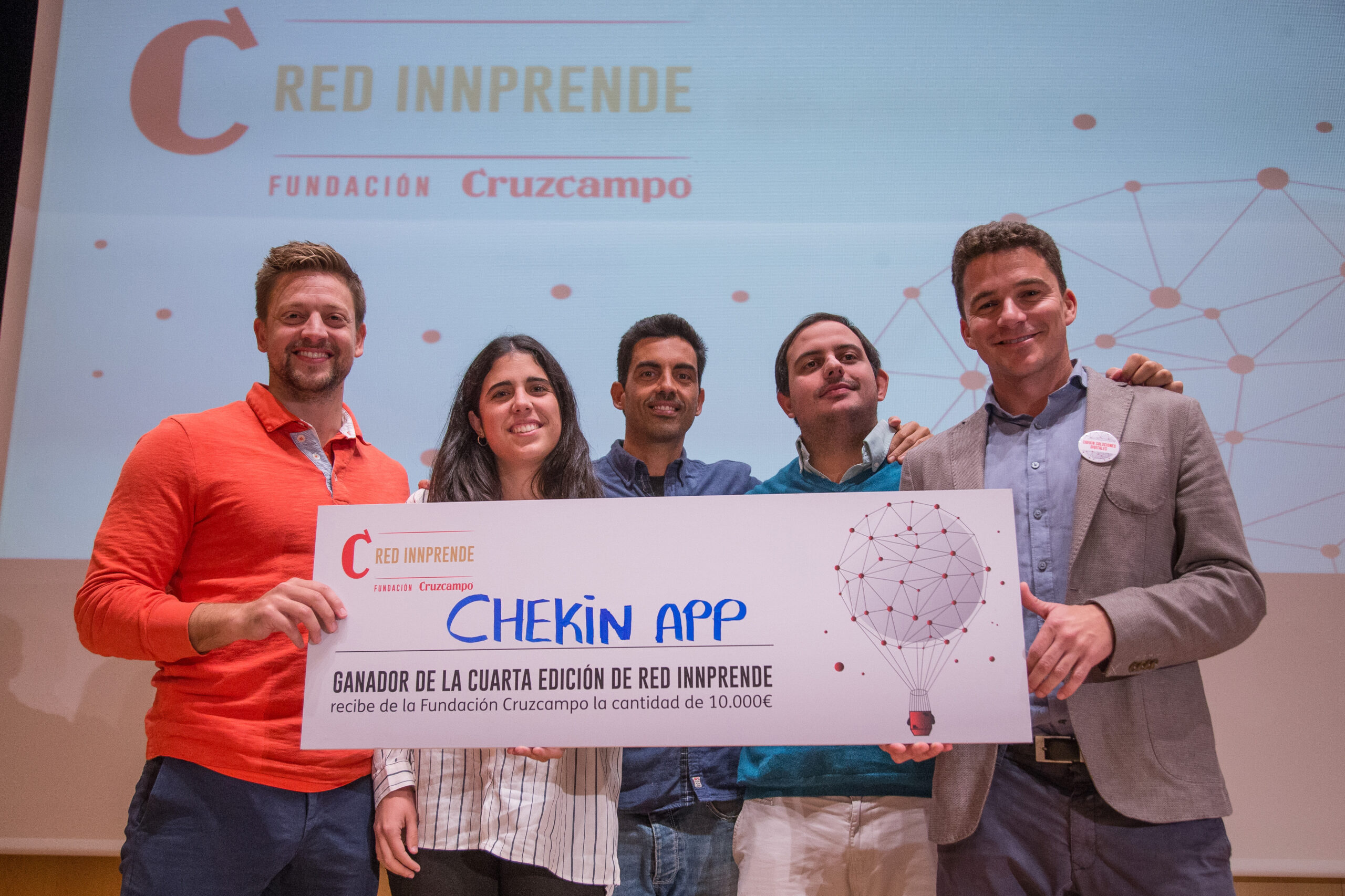 CheKin, startup ganadora IV RED INNprende | Fundación Cruzcampo